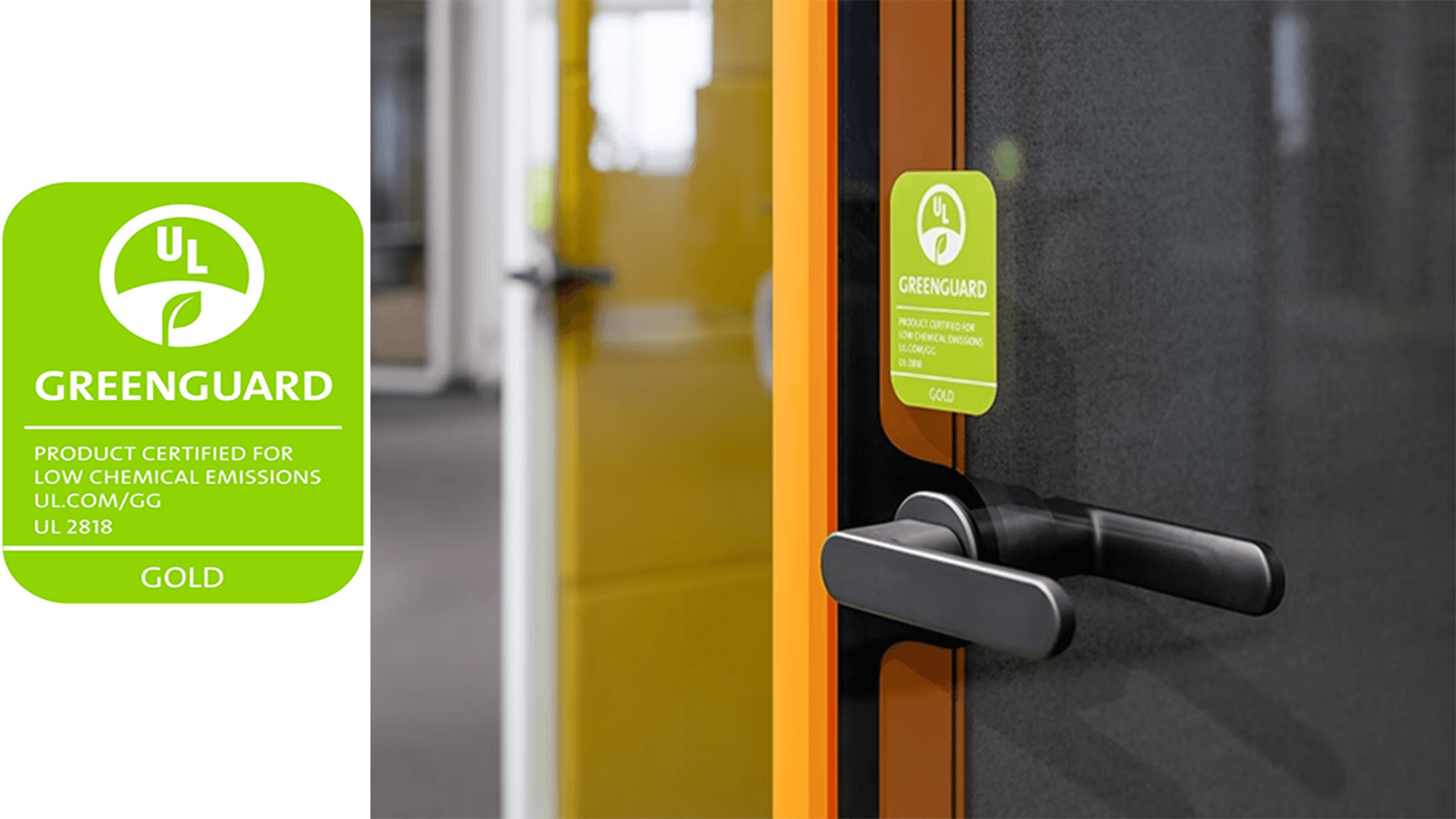 HECOR Office Soundproof Pods Awarded UL GREENGUARD Gold Certification ...