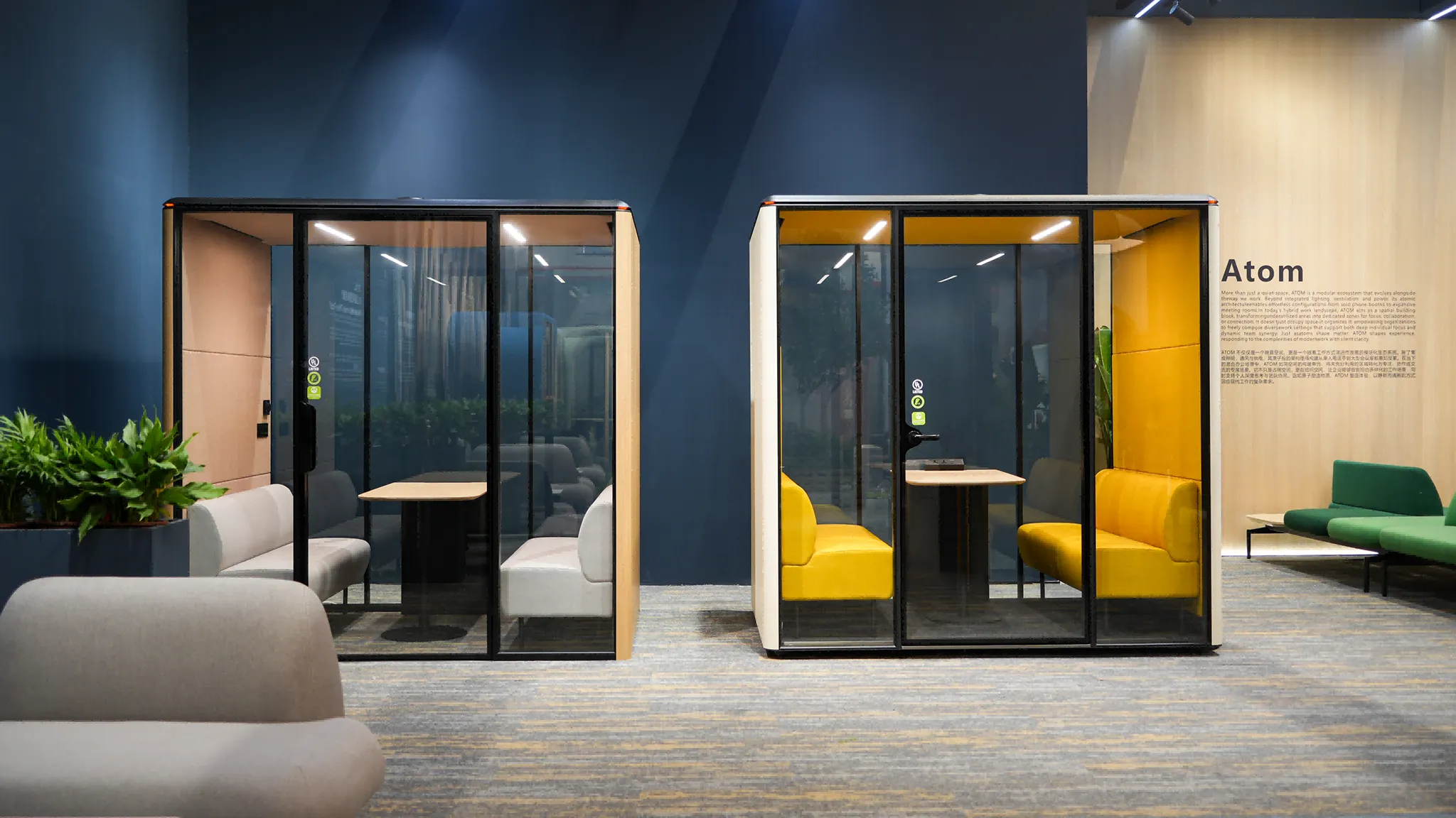 ATOM Office Pods: HECOR’s Modular Acoustic Solution for Modern ...